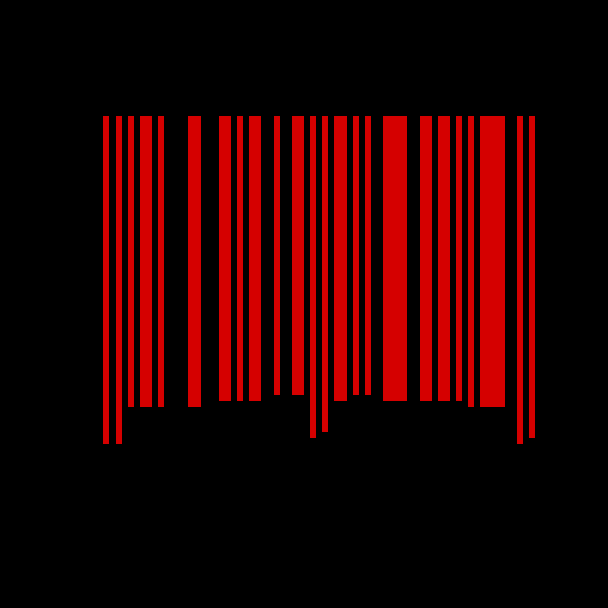 Pixilart - ------ Bar Code by jackaboy1236