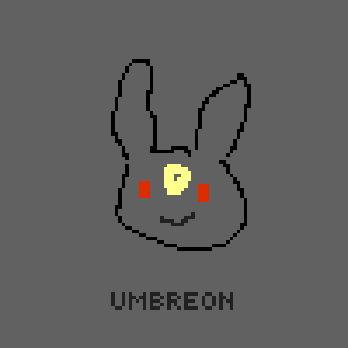 Pixilart - Umbreon LOL by PSyt