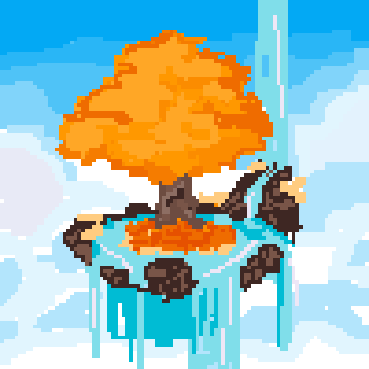 Pixilart - tree again by Bunny-kitties