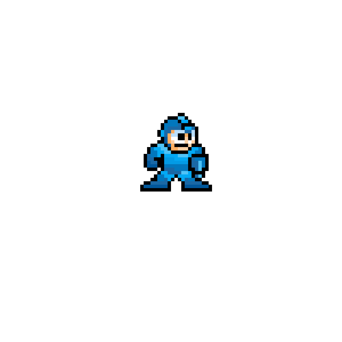 Pixilart - Mega Man Shooting by nicmaster