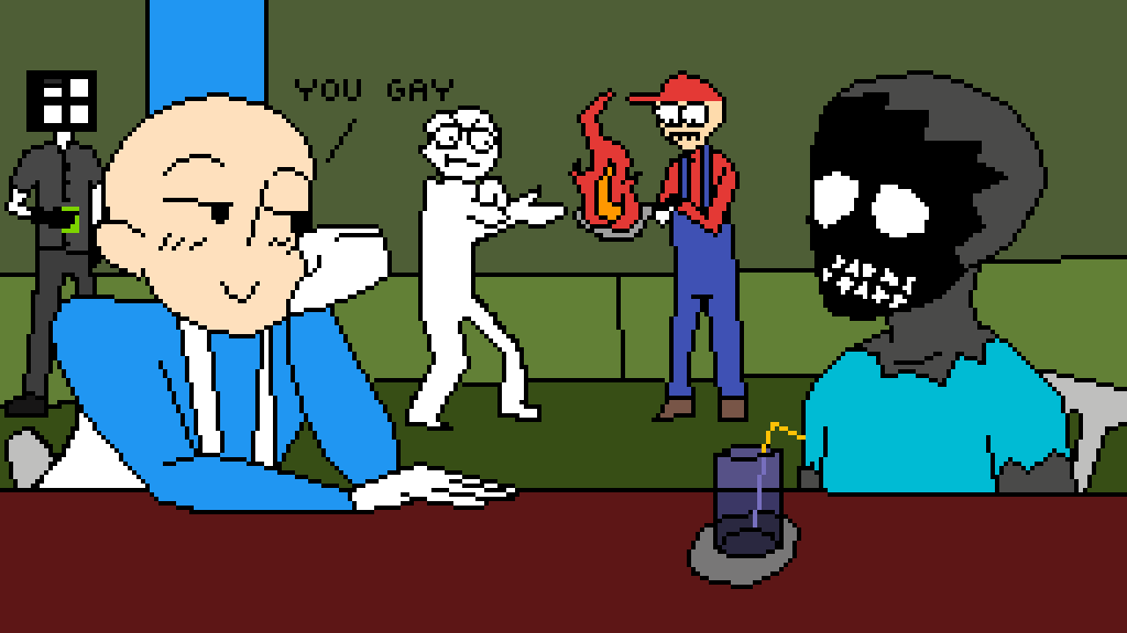 Editing Smg4 Collab - Free online pixel art drawing tool - Pixilart