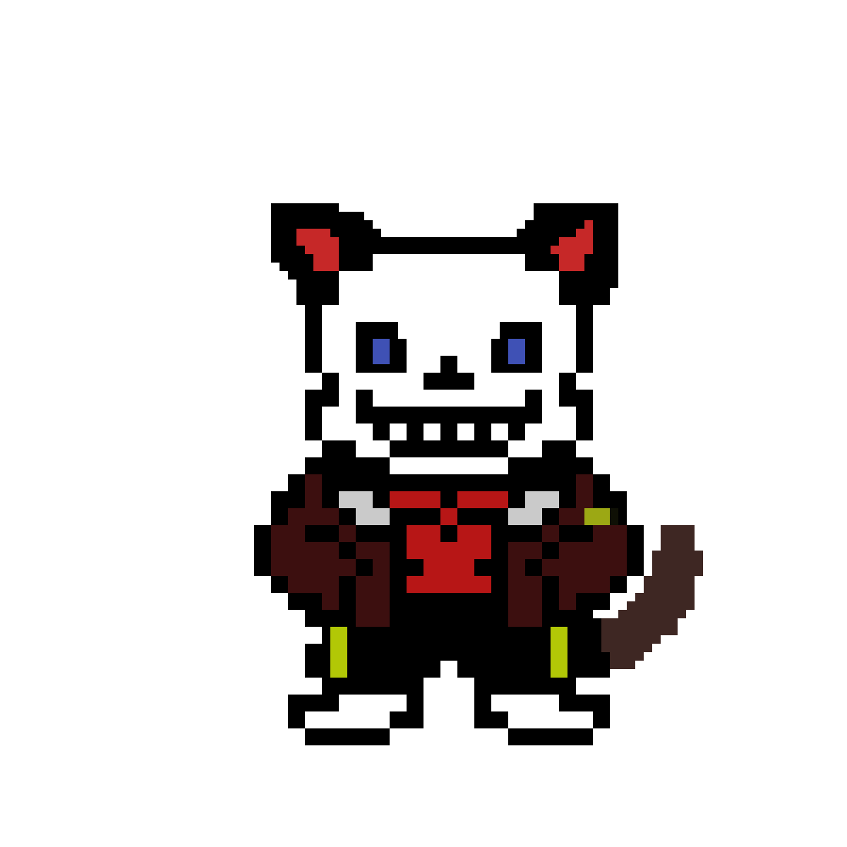 Pixilart - Kitty cat Sans by KittyGirl