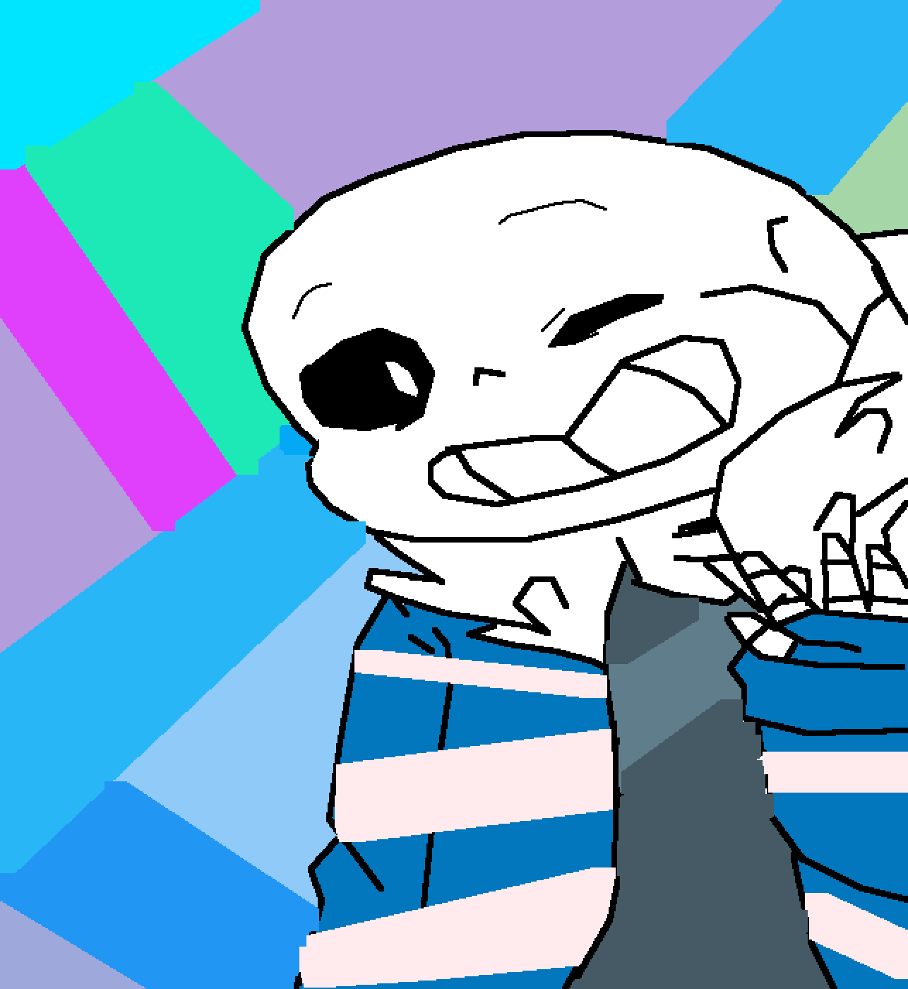 Pixilart - Sans by JerryFireHeart