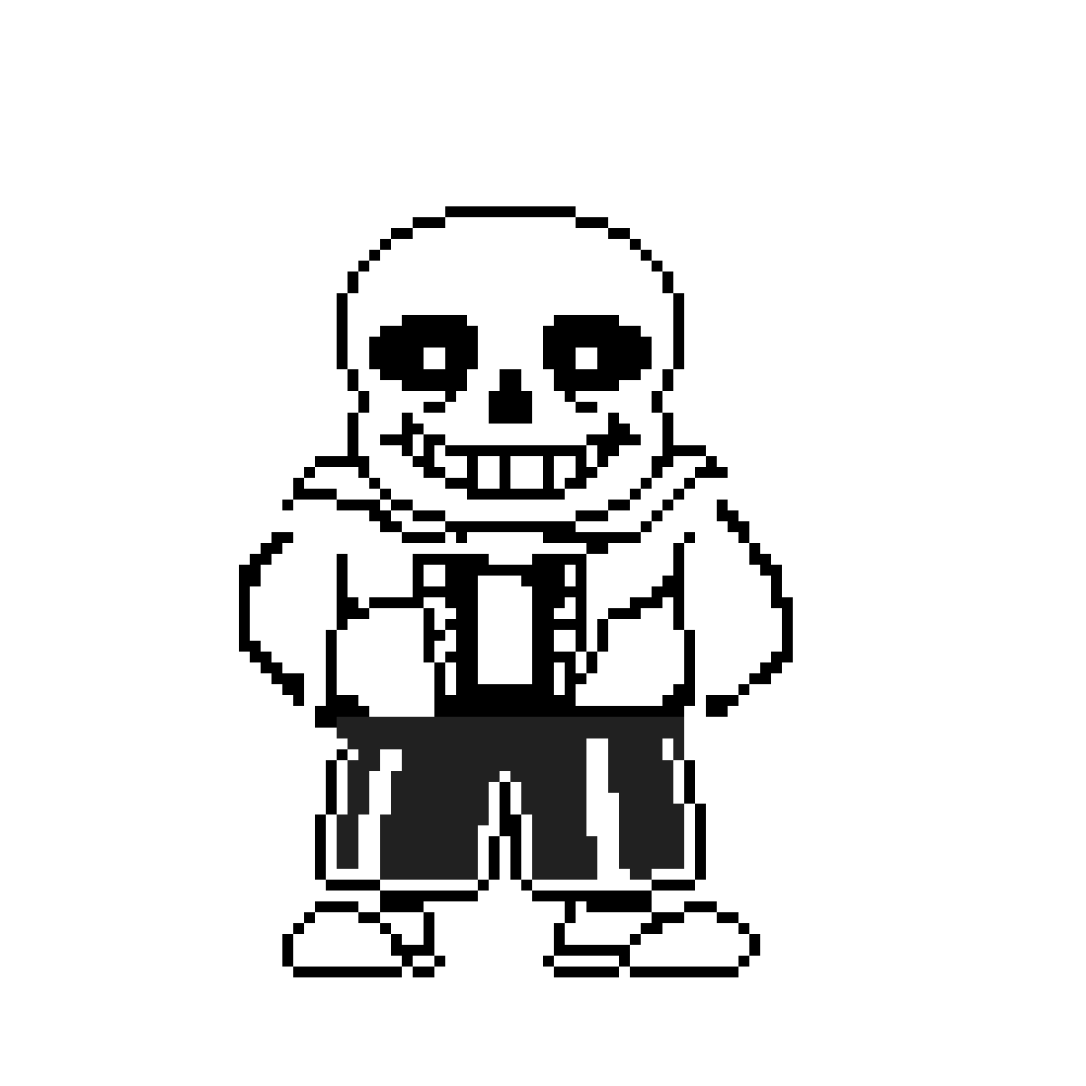 Editing Sans Custom Sprite - Free online pixel art drawing tool - Pixilart