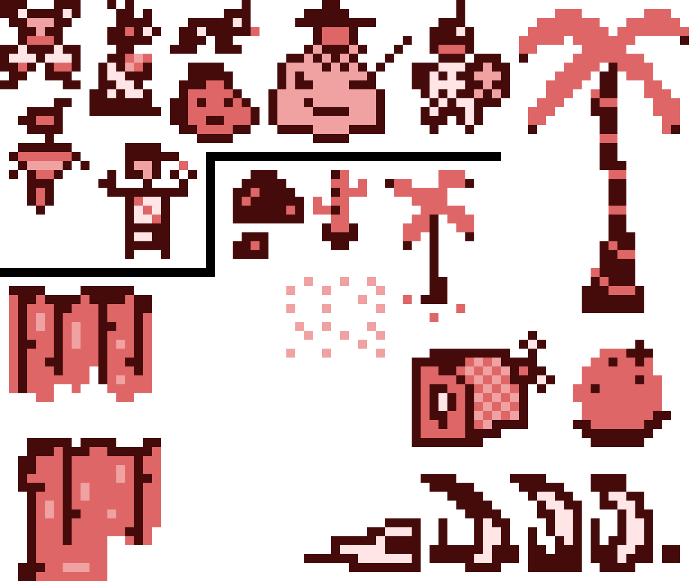 Pixilart - sandsprites by Jeeeoff