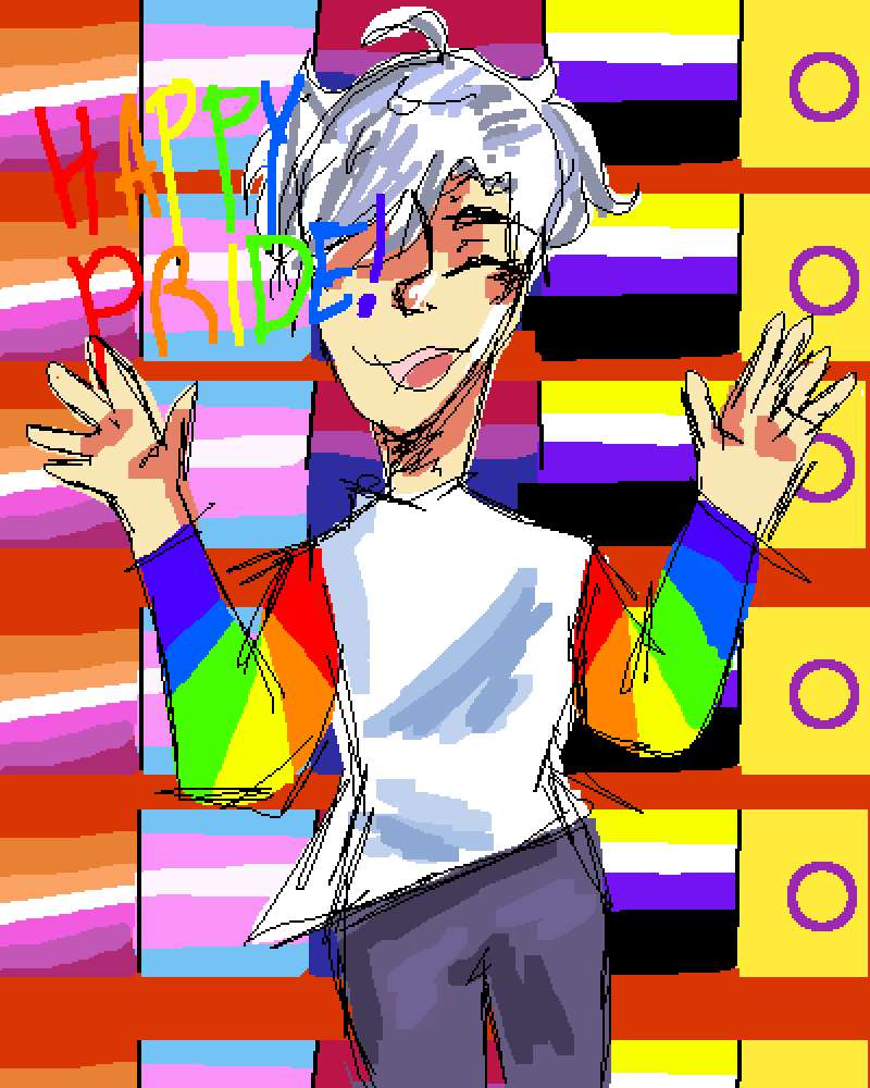 Pixilart - HAPPY PRIDE! by mvoodie