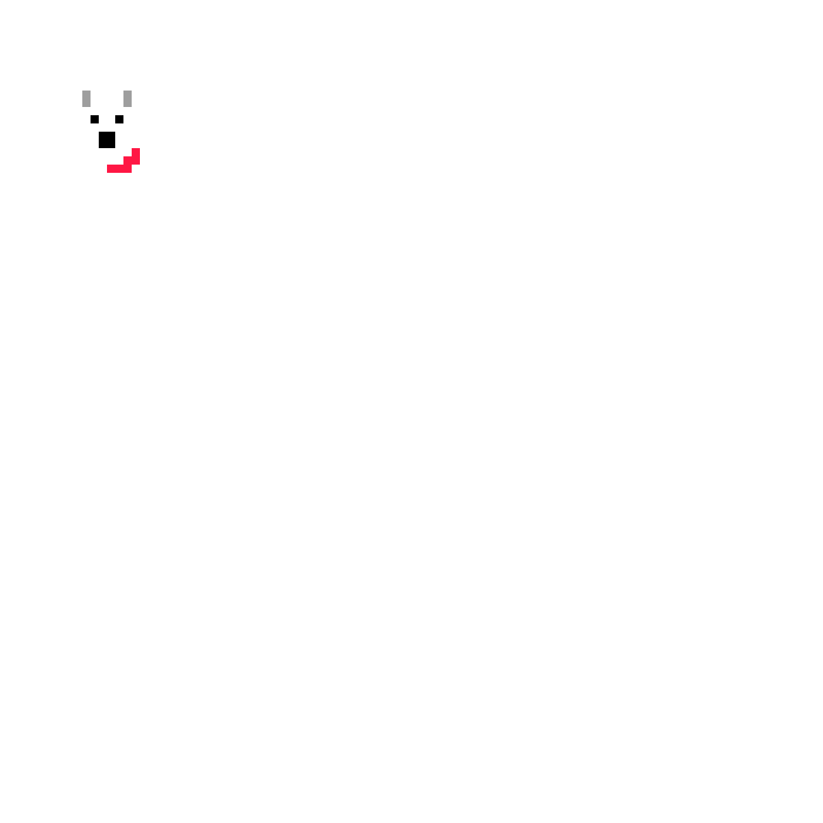 Editing white dog - Free online pixel art drawing tool - Pixilart