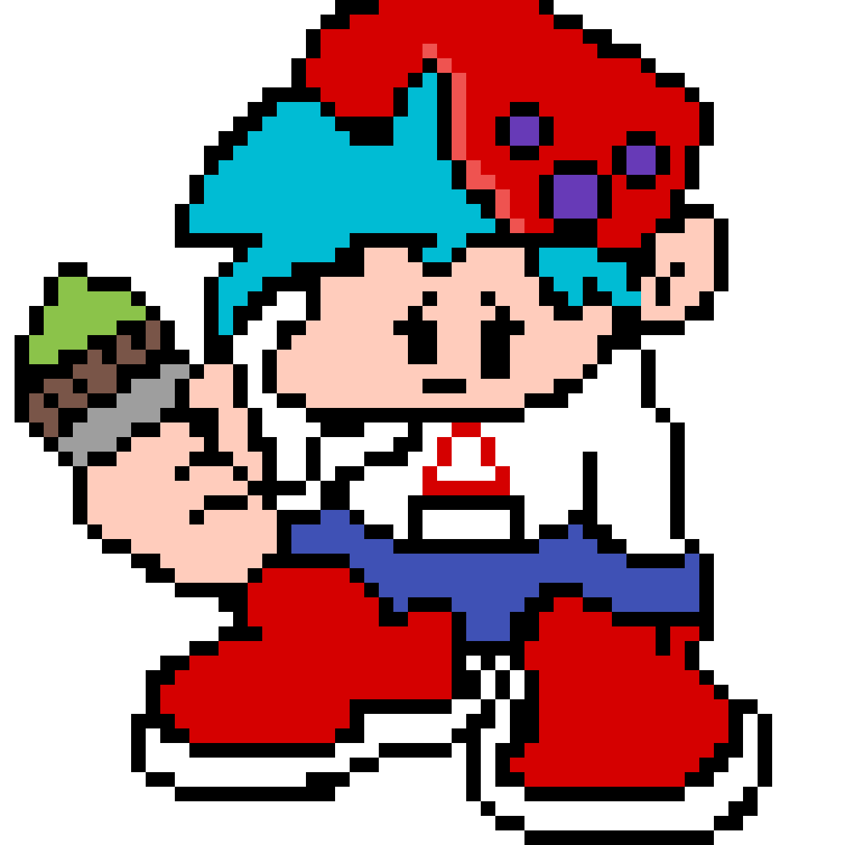 Pixilart - soft pixel bf by THECAPTAIN85
