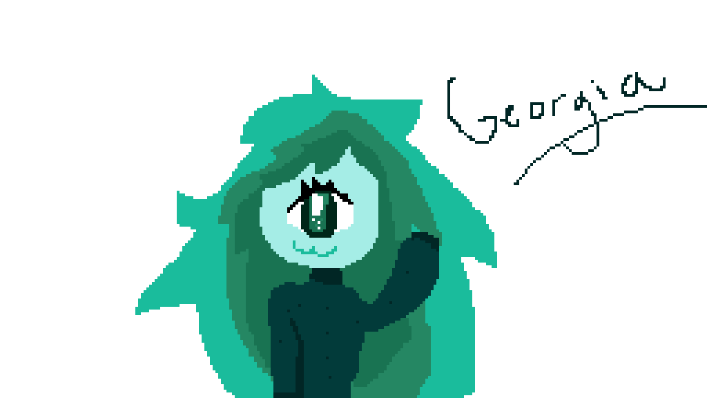 Pixilart - Georgia,my new cyclops OC! by ringobingo