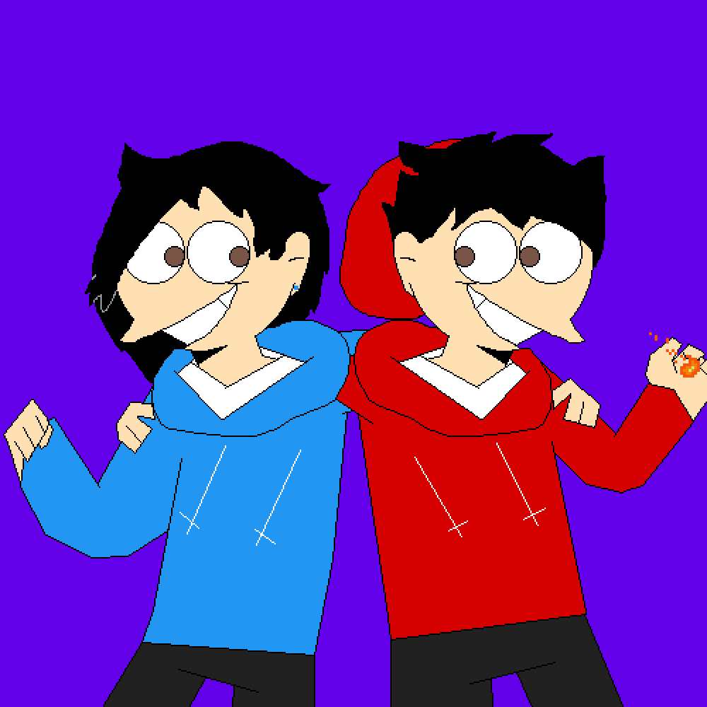 Pixilart - Ava and Aaron by Chainless