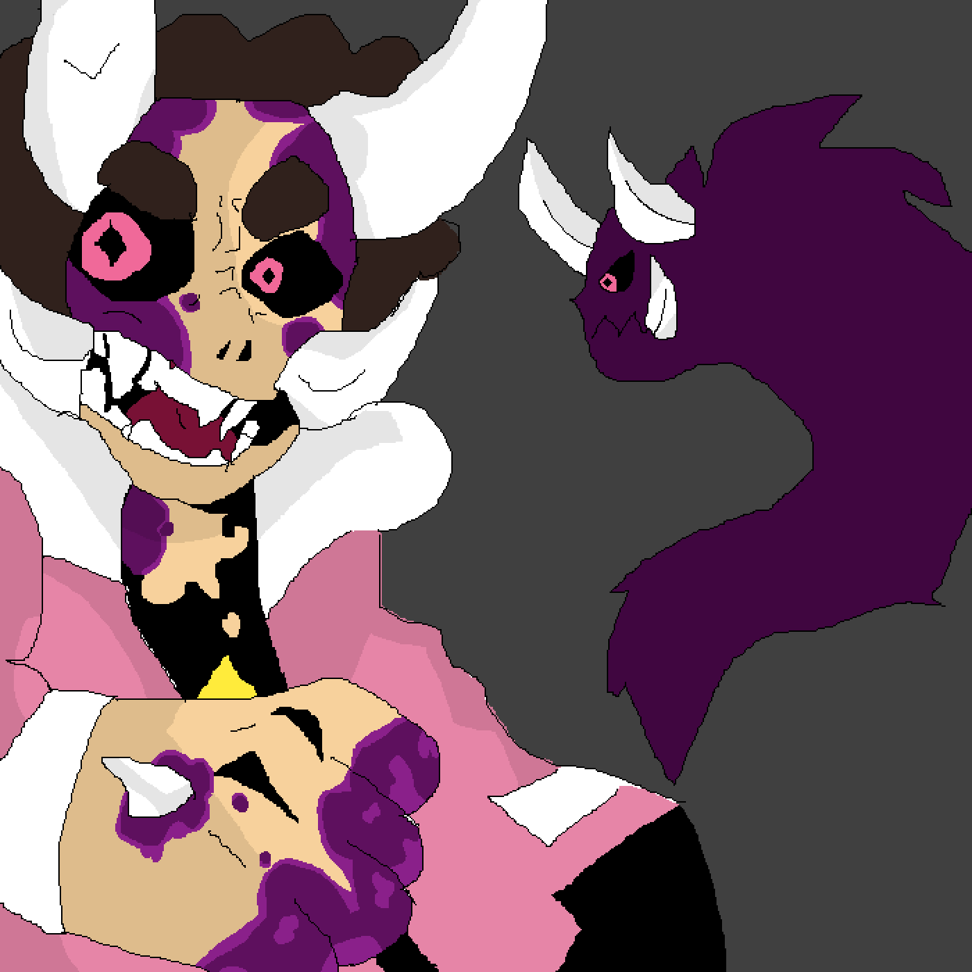 Pixilart - Corrupted steven by EnderDragonOOF