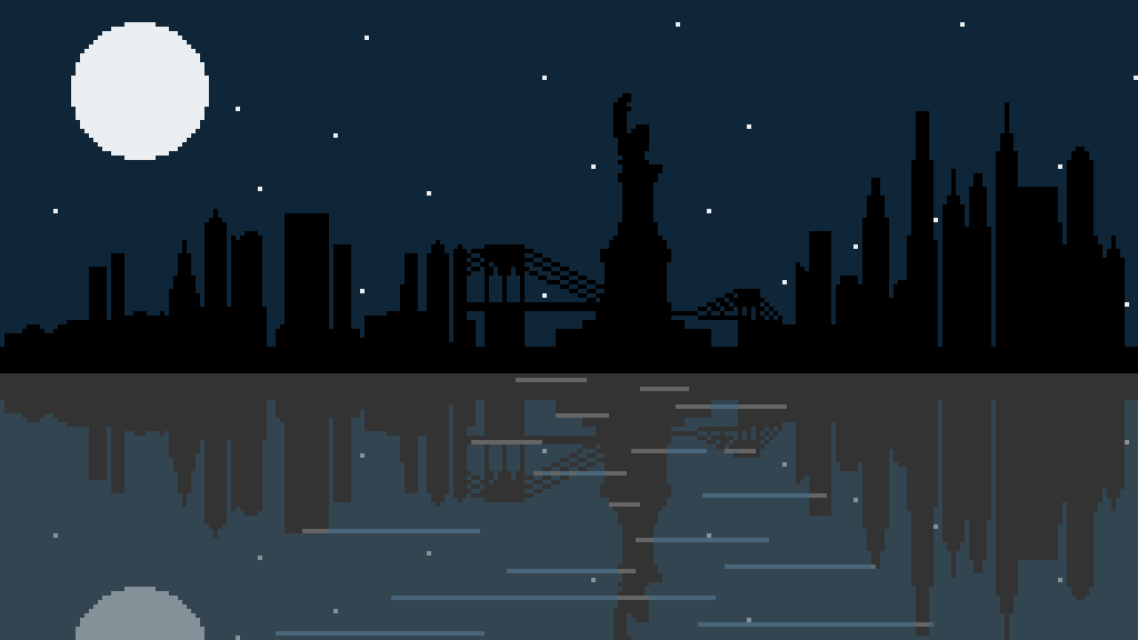 Pixilart - nyc(animated) by W33pops