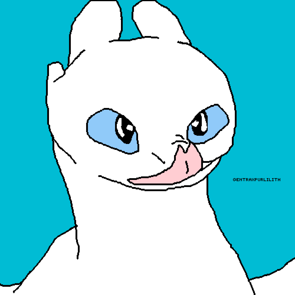 Pixilart - LightFury gif by B1rdL0ver