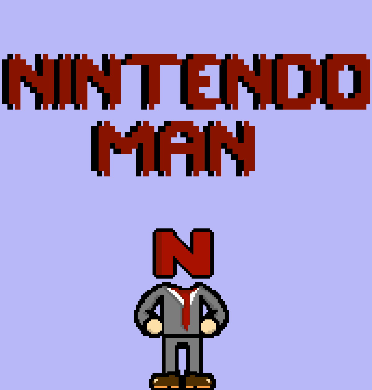 Pixilart - Nintendo Man by The-Mario-Guy