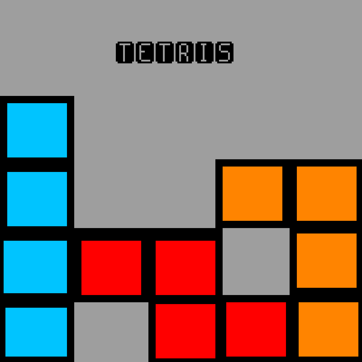 Pixilart - Tetris by meow-wow
