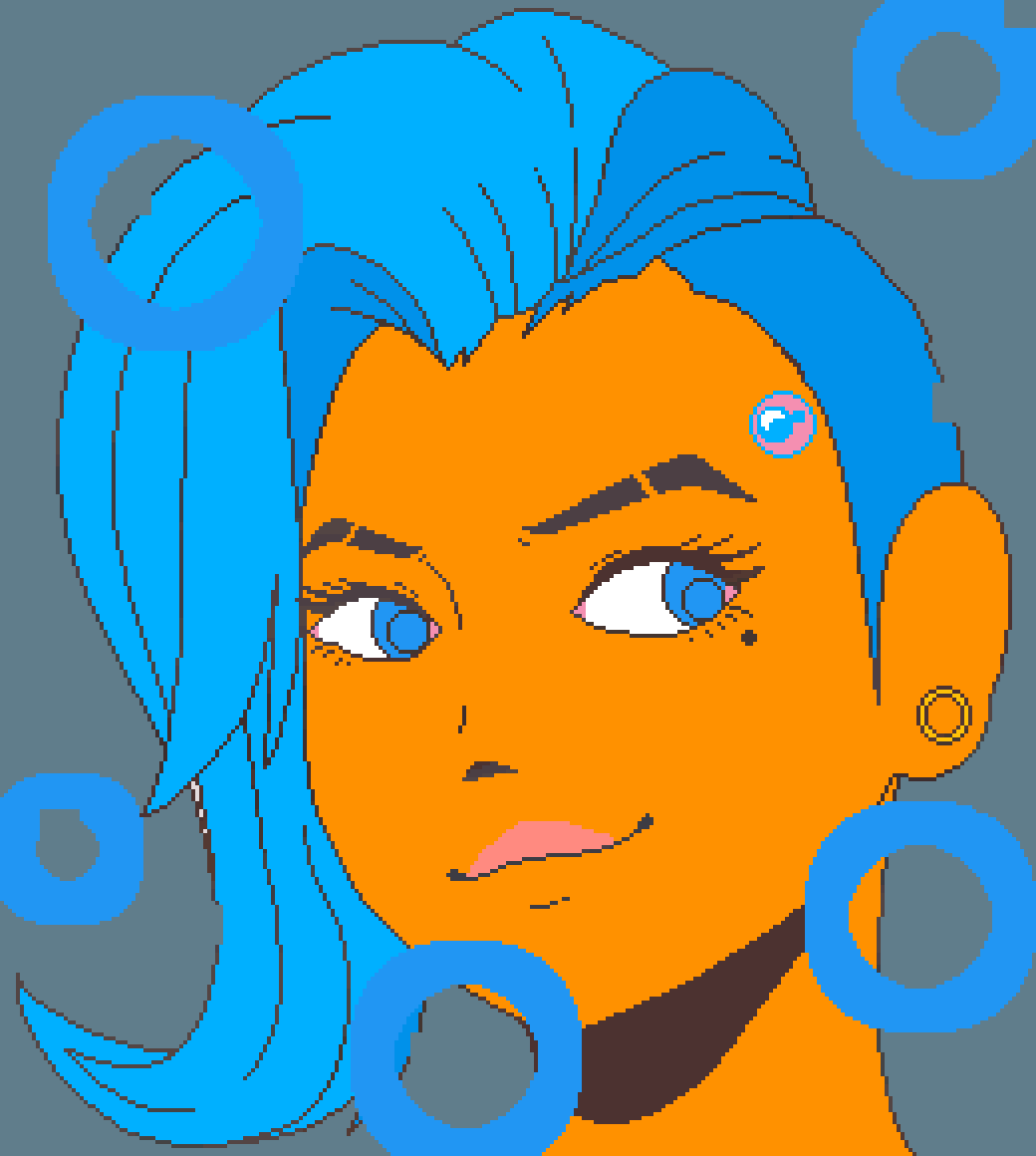 Pixilart - overwatch+Detroit become human crossover by Anonymous