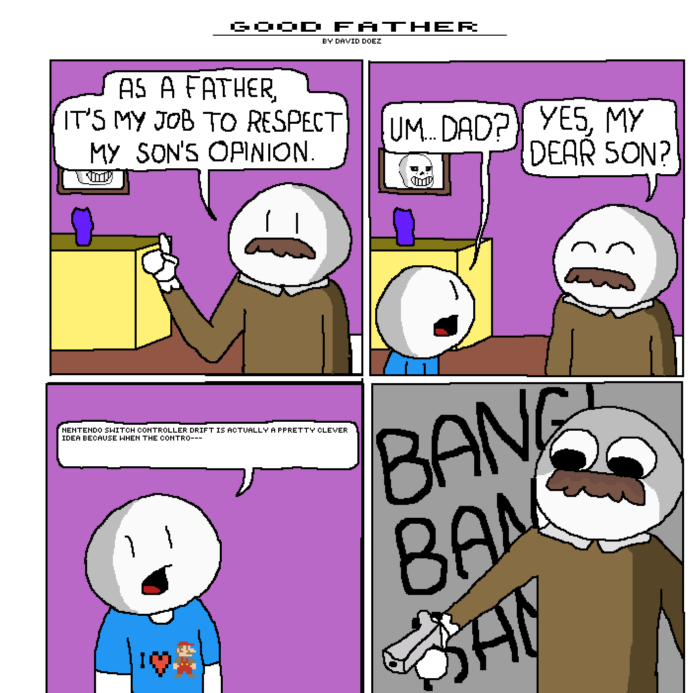 Pixilart - Good Father V1 by PIXELDAVE23