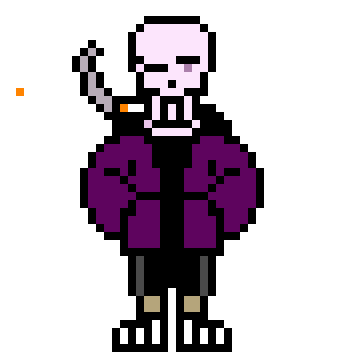 Pixilart - swapfell papyrus by Steelthyshovel