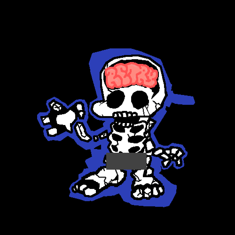 Pixilart - FNF Game Over Scene by Exslueterra