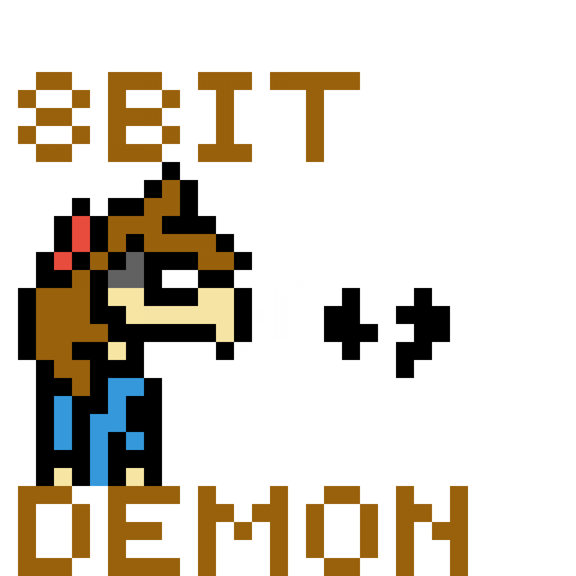 Pixilart - The 8-Bit Demon by 8-BitDemon