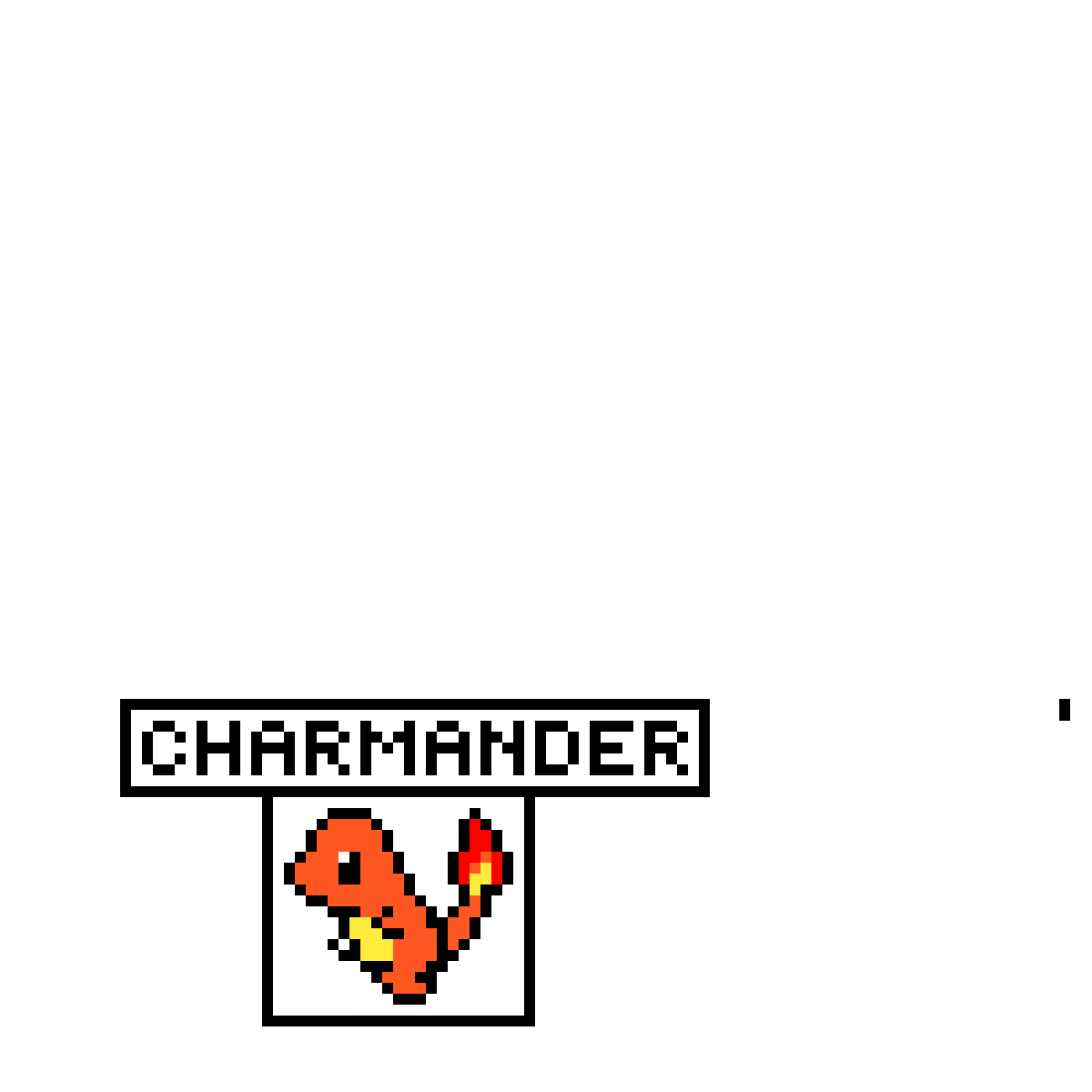 Pixilart - charmander by thebros123