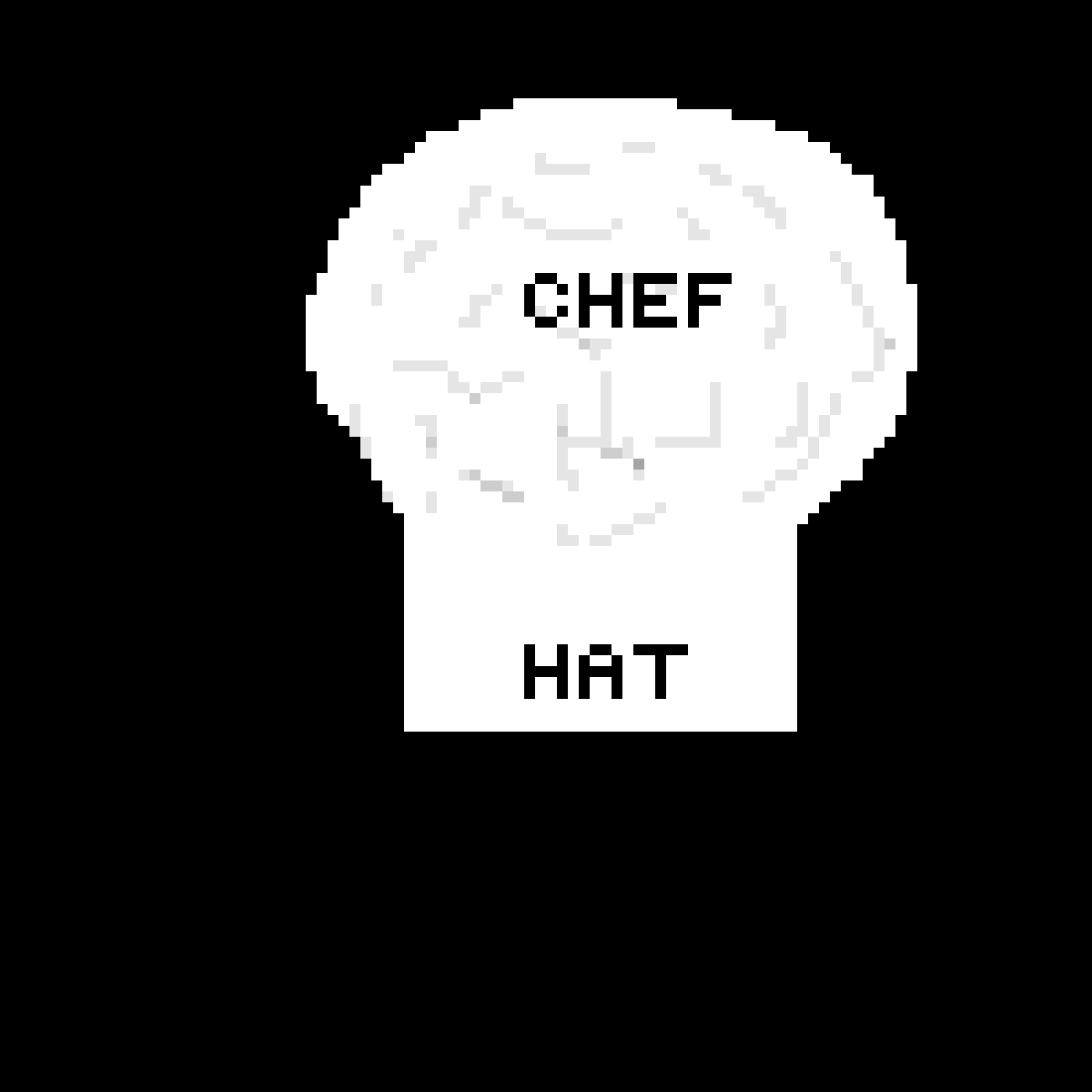 Edición Chef Hat - Herramienta gratuita de dibujo en línea de pixel art ...