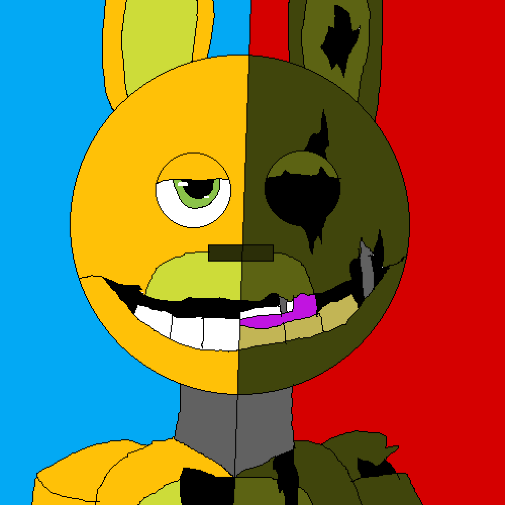Editing Spring Bonnie/Trap - Free online pixel art drawing tool - Pixilart