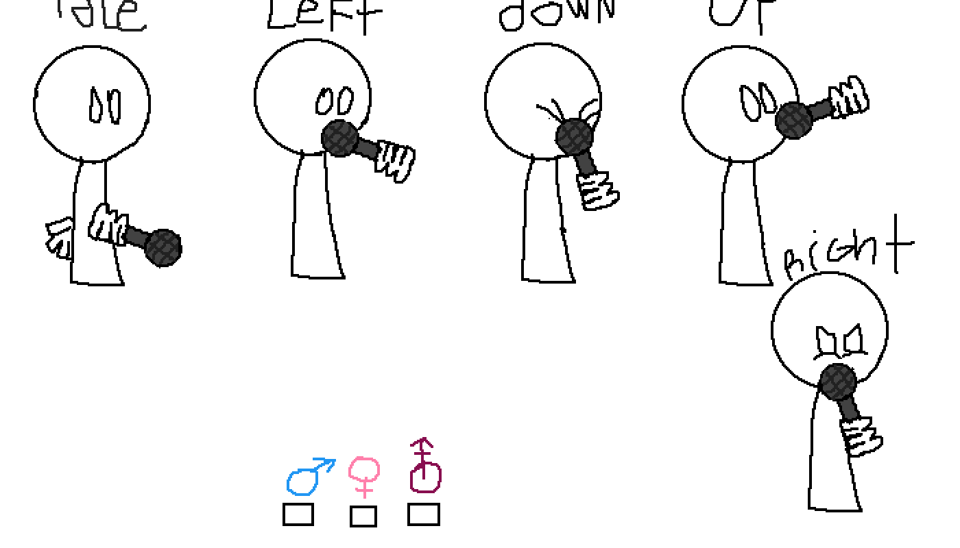 Pixilart - Fnf base by calvinmatters23