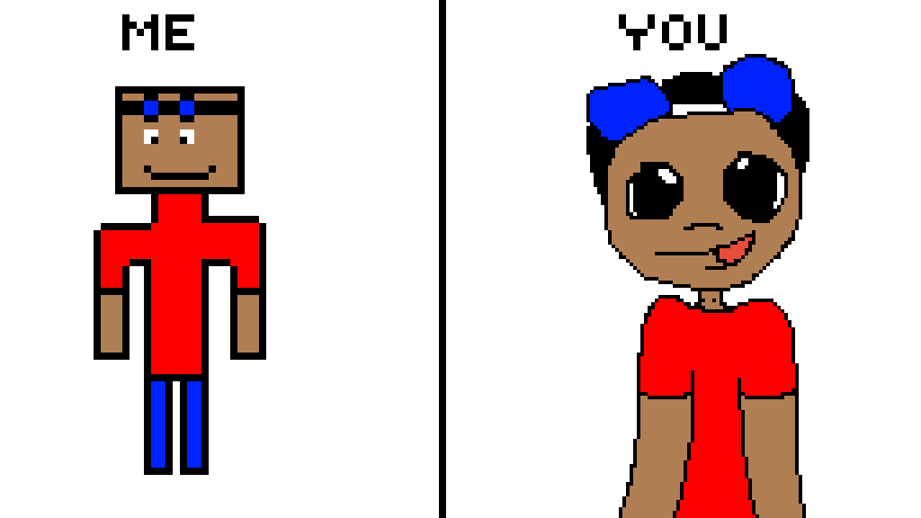 Pixilart - draw me in the you callom by RileyRob7