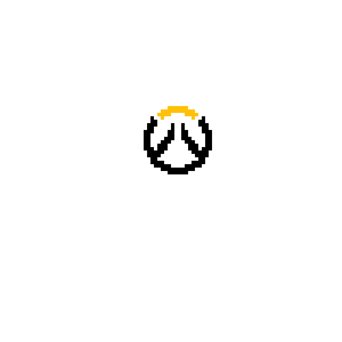 Editing overwatch logo - Free online pixel art drawing tool - Pixilart