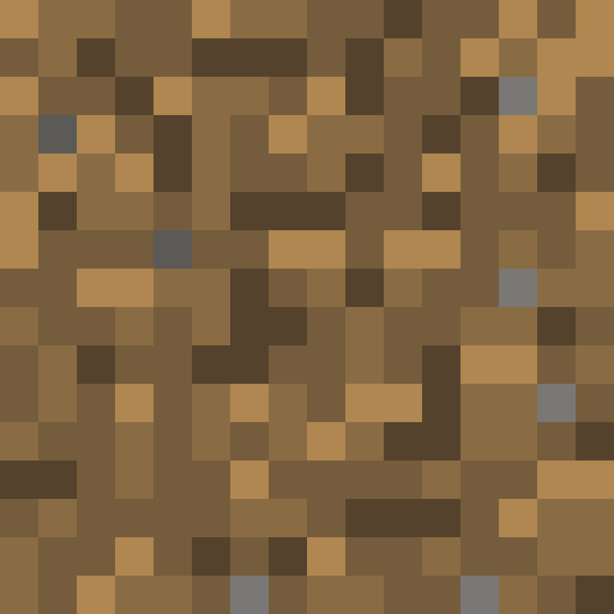 How To Draw Minecraft Dirt Block