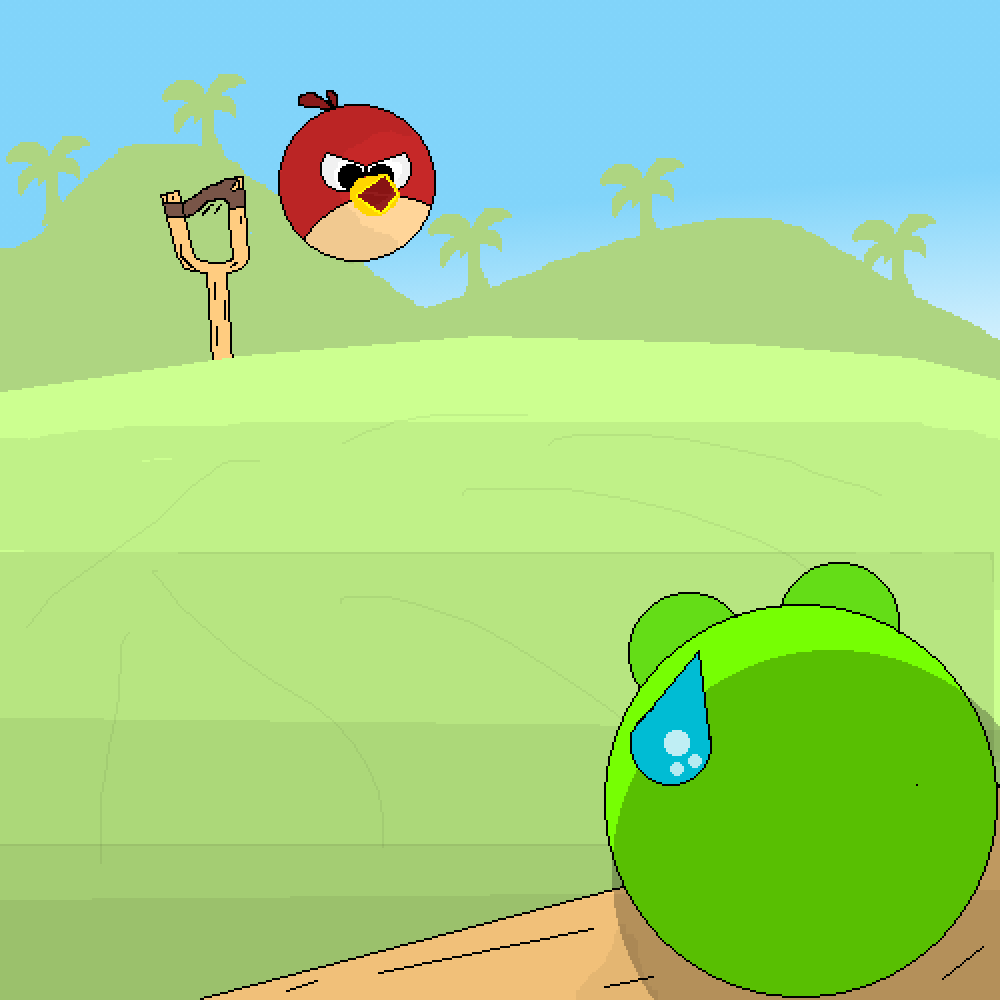 Pixilart - Request Angry Birds by Bobabadger