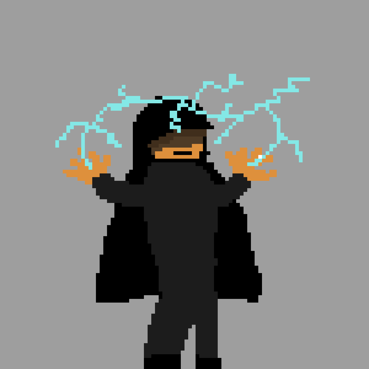 Mysterious Cloaked Figure