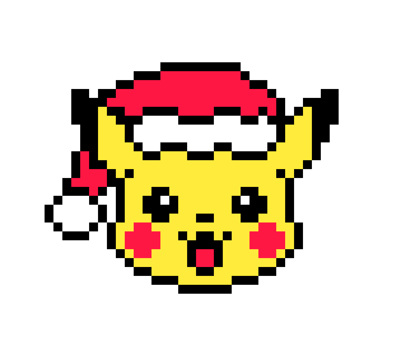 Pixilart - Christmas Pikachu by PikaUser