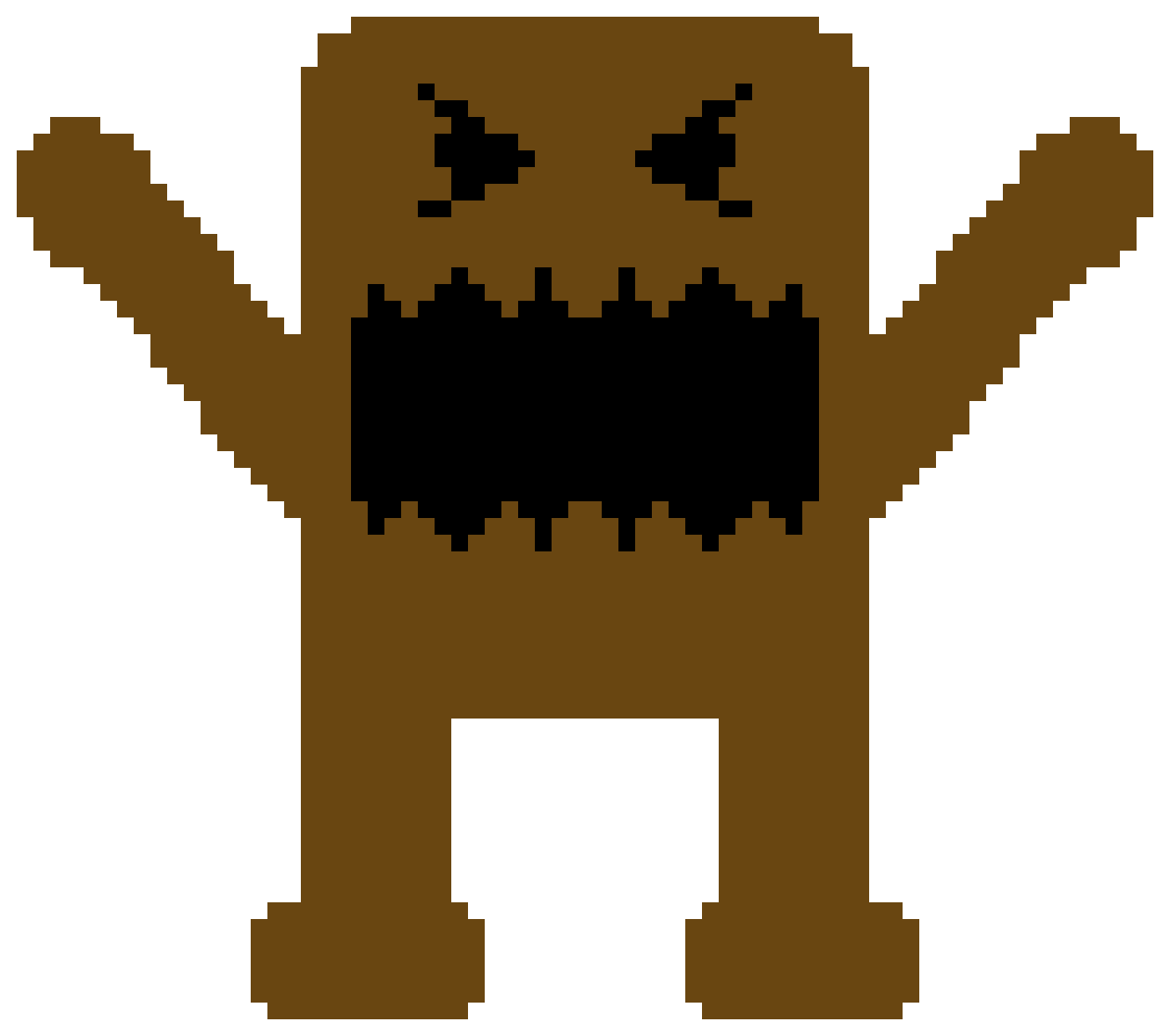 Pixilart - Domo kun by Tetryk