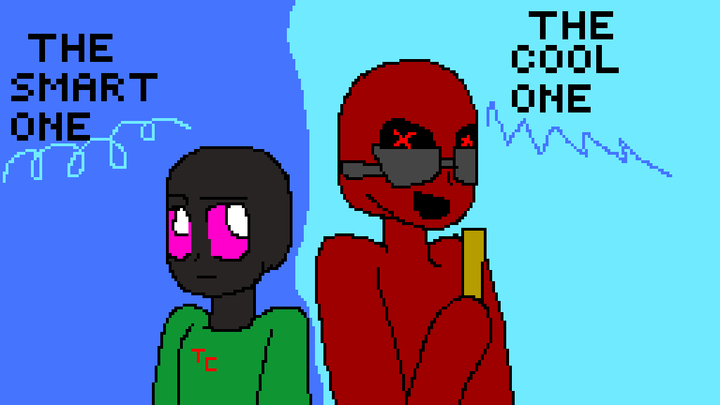 Pixilart - The smart one the cool one by TheForgotten