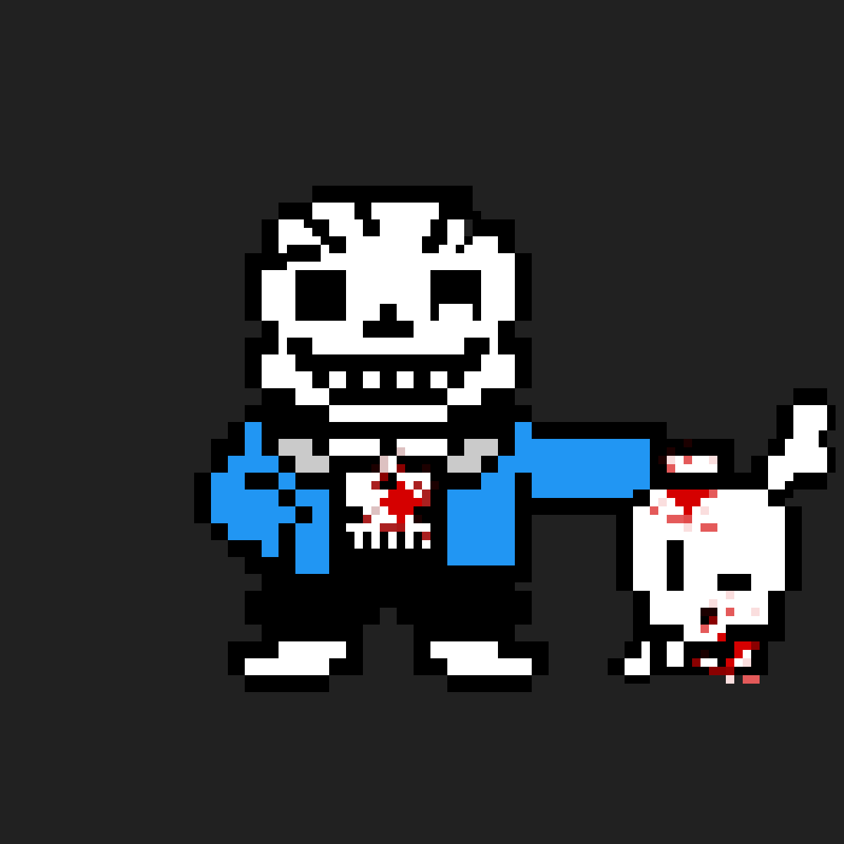 Pixilart - Insanity Sans by 9iTcHy-b0i