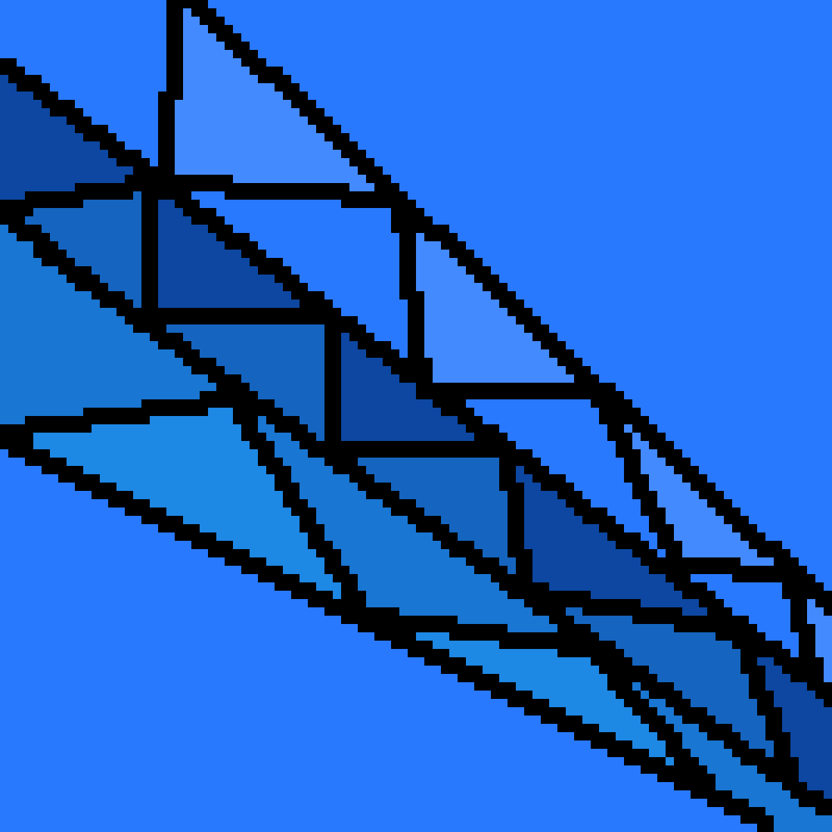 Editing Blue sky scraper - Free online pixel art drawing tool - Pixilart
