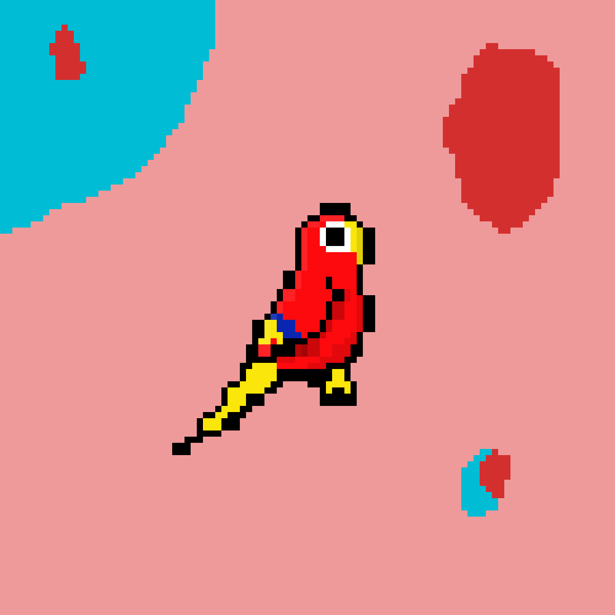 Editing parrot - Free online pixel art drawing tool - Pixilart