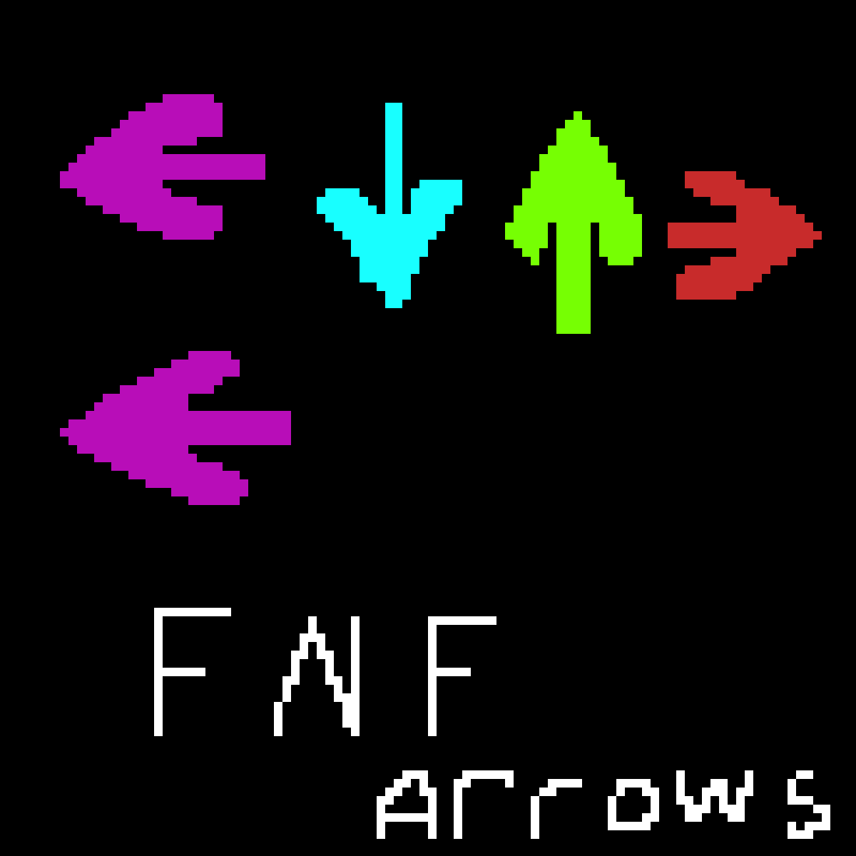 Pixilart - Fnf arrows by Justice-Rodgers