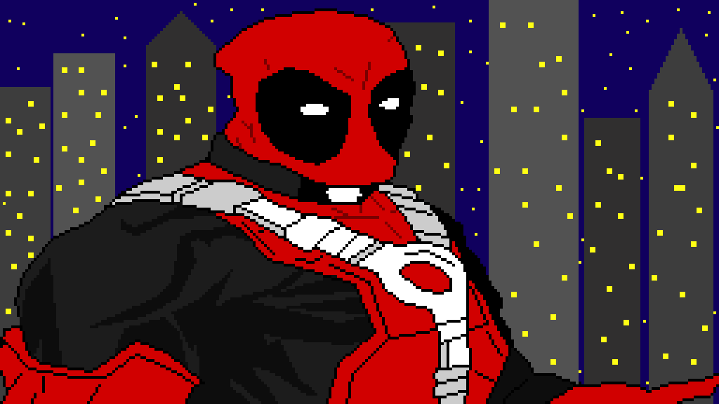 Editing Deadpool - Free online pixel art drawing tool - Pixilart