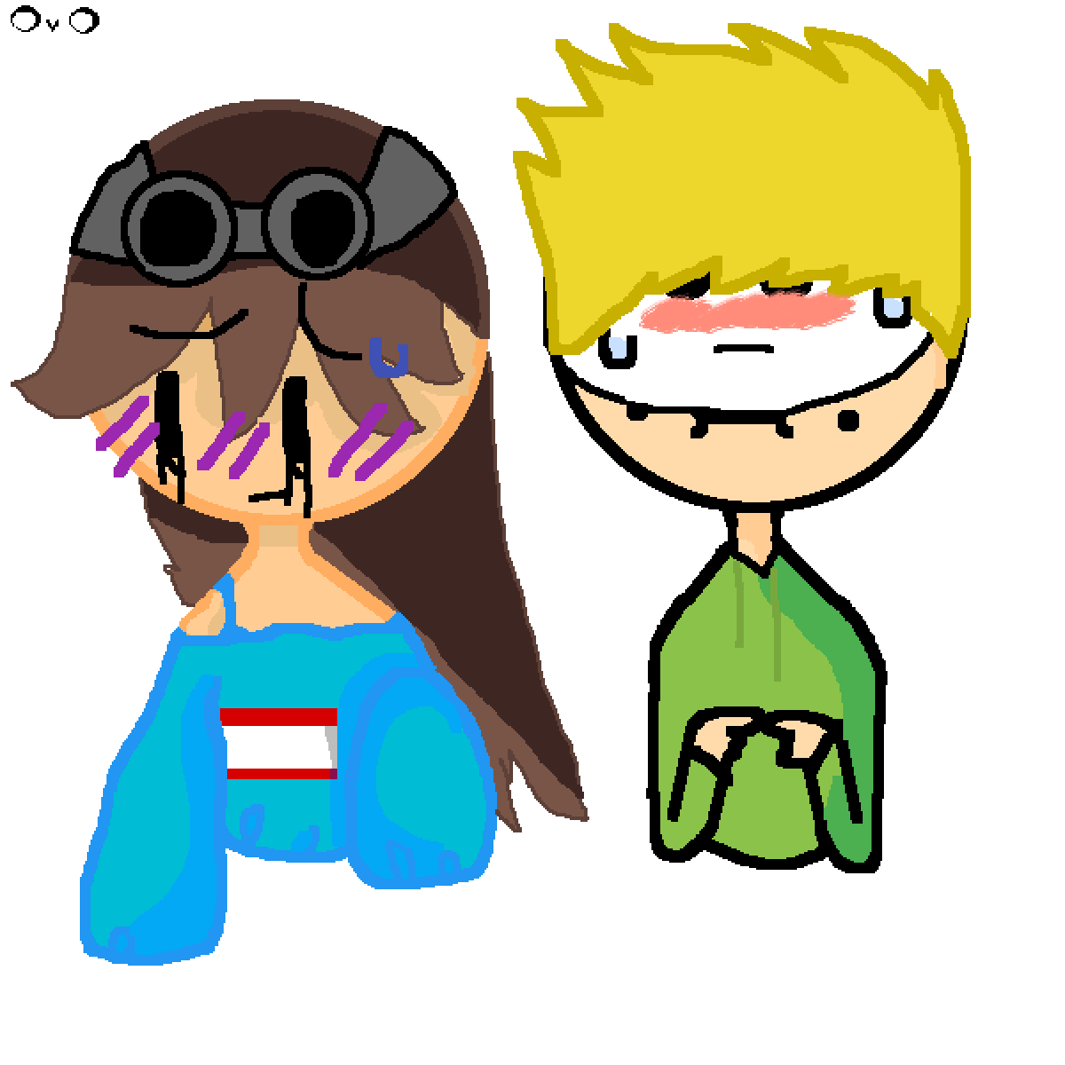 Pixilart - Hey George heh by MoonyTart