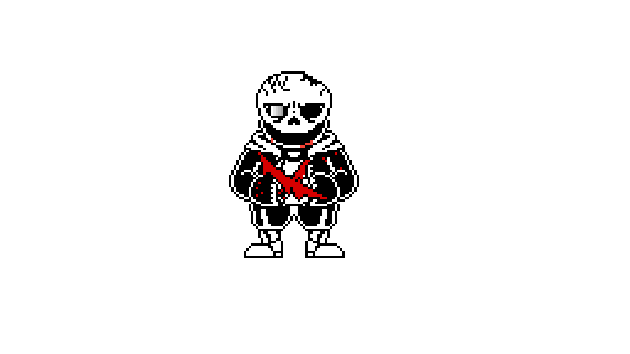 Pixilart - X sans HM phs 3 by animator-496
