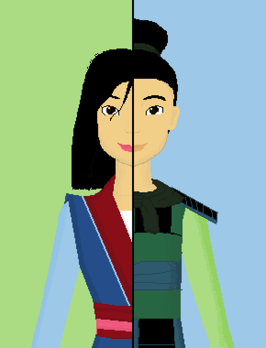 Pixilart - Mulan by pandagirl1158