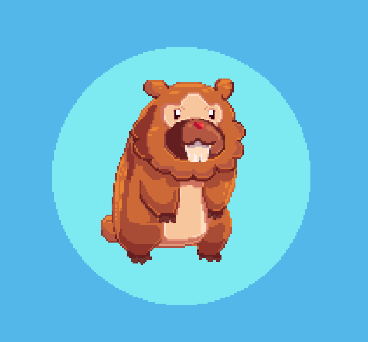 Pixilart - Bidoof by Sacred-Eye