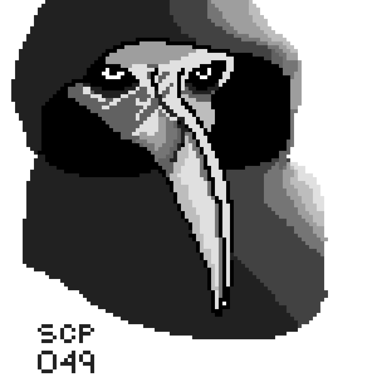 Editing SCP-049 - Free online pixel art drawing tool - Pixilart