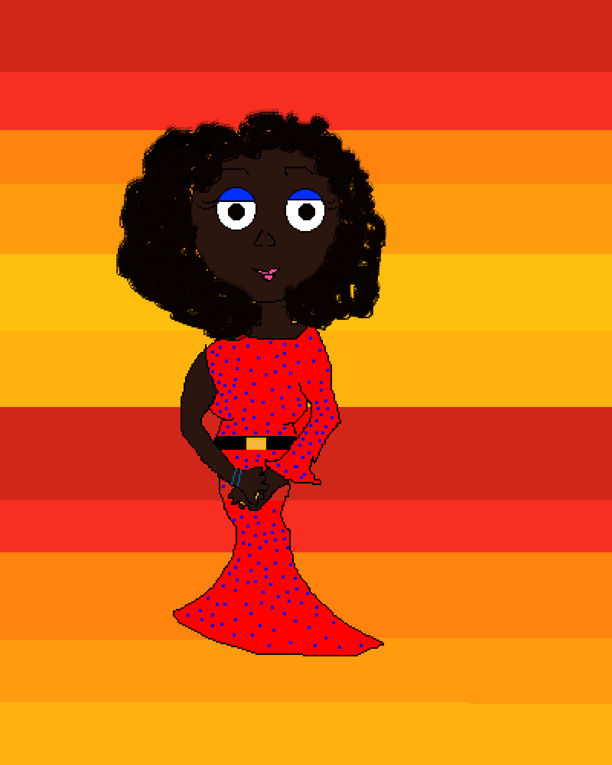 Pixilart - Phenomenal Woman by MariaKad21