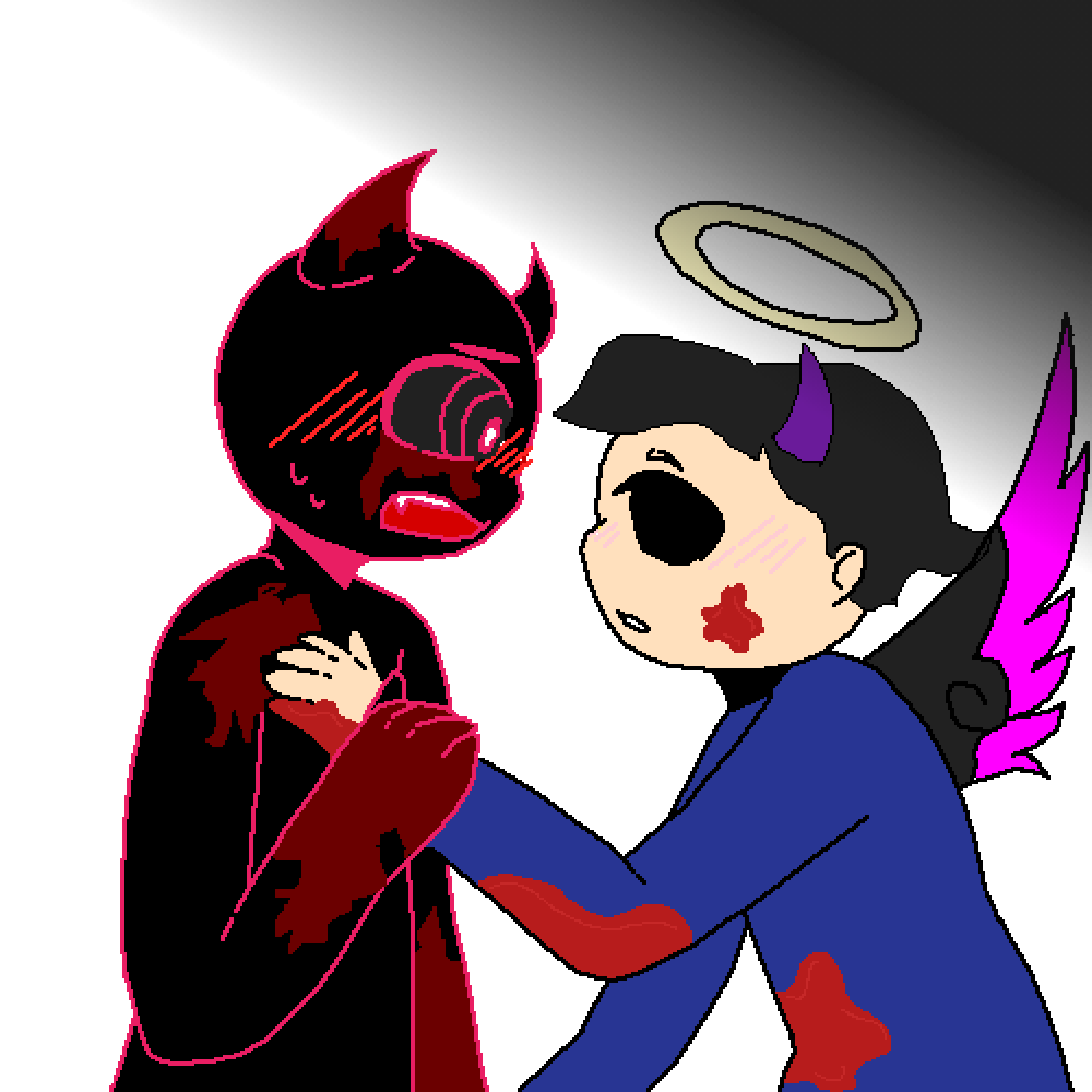 Pixilart - corruption got shot by cute-daki
