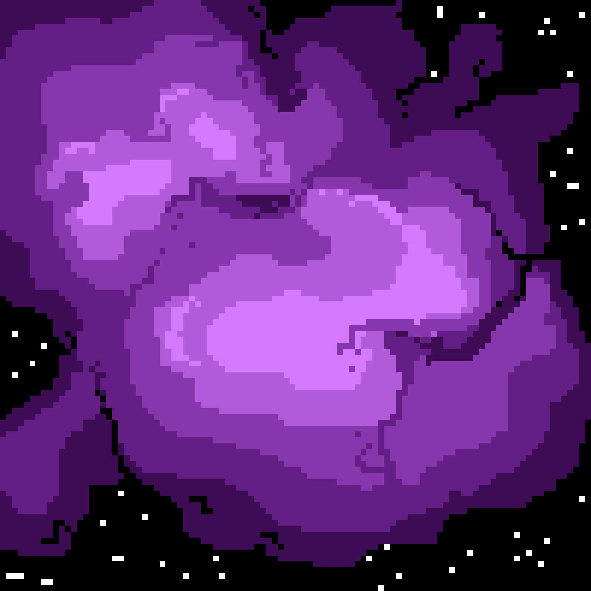Pixilart - Nebula by GlassEyes