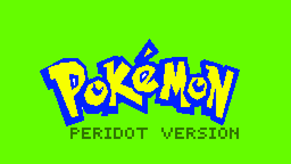 Pixilart - Pokemon Peridot Version by MegaCobalionII